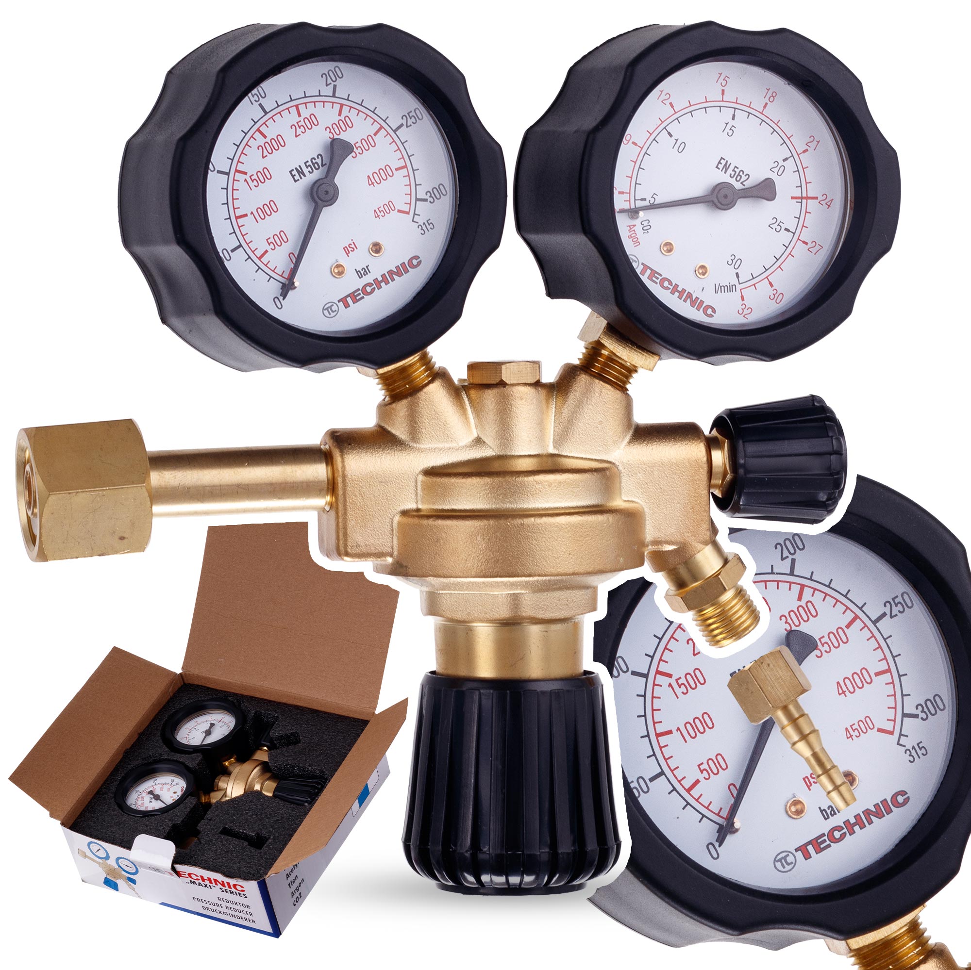 Reductor de presiune reducerea ARGON CO2 pentru sudare MIG MAG TIG 200